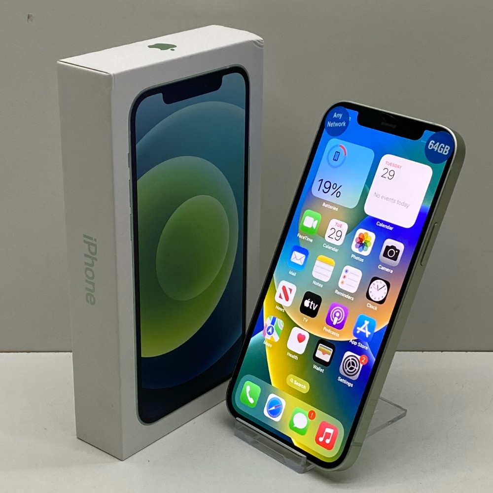 Apple iPhone 12 Unlocked Model A2403 64GB Green Boxed - Own4Less